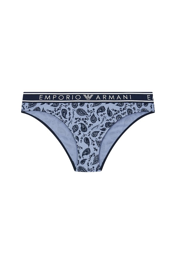 Emporio Armani Underwear엠포리오 아르마니 언더웨어 여성 라인 로고 밴딩 패턴드 브리프 Si