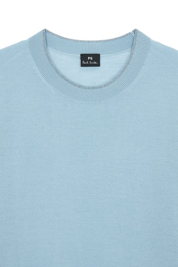 Paul Smith폴스미스 Ps Paul Smith 여성 글리터 트리밍 크루넥 스웨터 Sivillage 에스아이빌리지