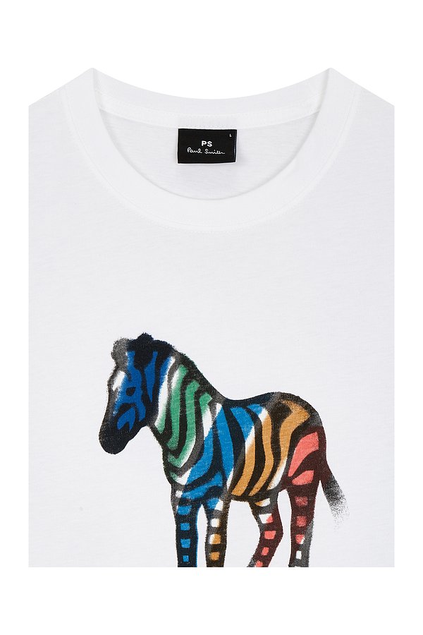 Paul Smith폴스미스 Ps Paul Smith 지브라 그래픽 크루넥 티셔츠 Sivillage 에스아이빌리지