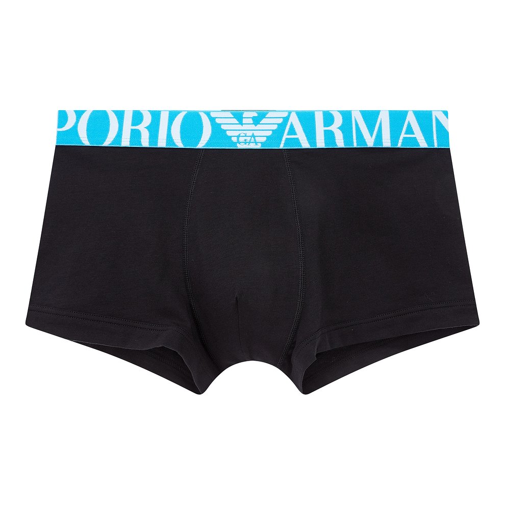 Emporio Armani Underwear엠포리오 아르마니 언더웨어 남성 빅 로고 배색 밴딩 드로즈 Si
