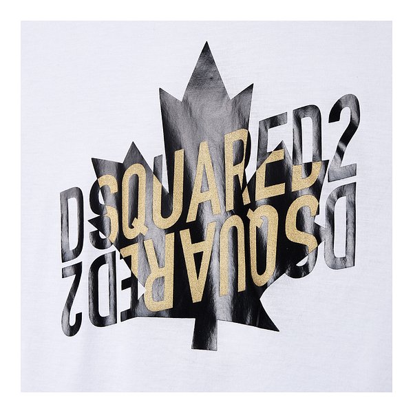 Dsquared2디스퀘어드2 메이플 로고 프린트 티셔츠 Renny Fit Sivillage 에스아이빌리지
