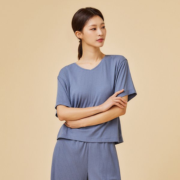 Jaju자주 여 소프트 립 9부 라운지 세트 Sivillage 에스아이빌리지