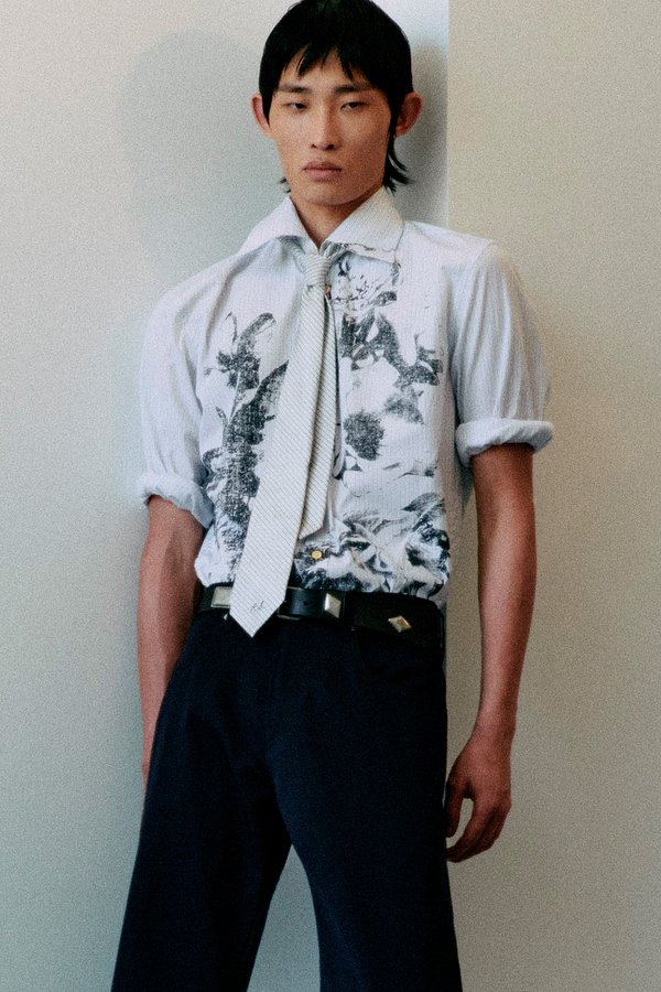 Paul Smith폴스미스 Paul Smith X Commission 프린티드 스트라이프 셔츠 Sivillage