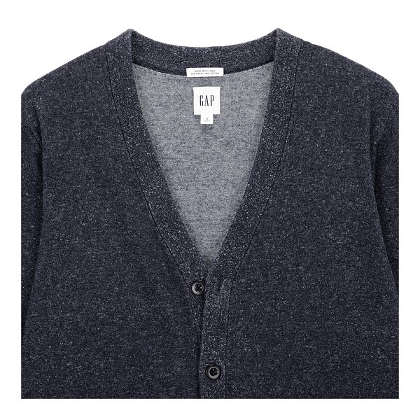 Gap Adults갭 ★갭 남성 20년 Spring★ 린넨 블렌드 와이넥 가디건 Sivillage 에스아이빌리지