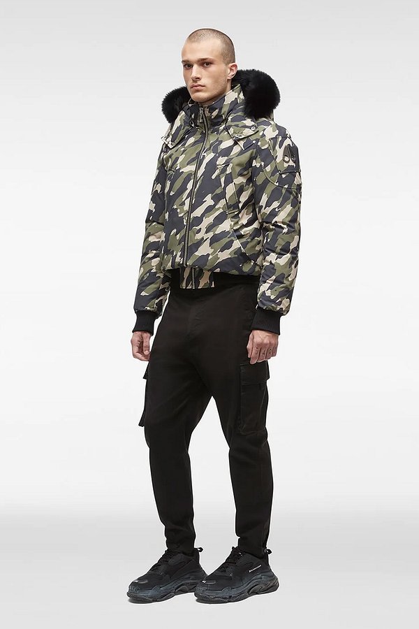 Moose Knuckles무스너클종료 무스너클 남성 패딩 발리스틱 봄버 카모 Mens Ballistic Bomber