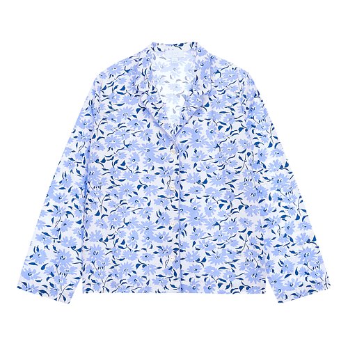 Gap Adults갭 ★갭 여성 20년 Spring★ 패턴드 포플린 슬립 셔츠 Sivillage 에스아이빌리지