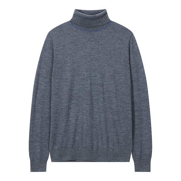 Paul Smith폴스미스 Ps Paul Smith 배색 라인 터틀넥 울 니트 Sivillage 에스아이빌리지