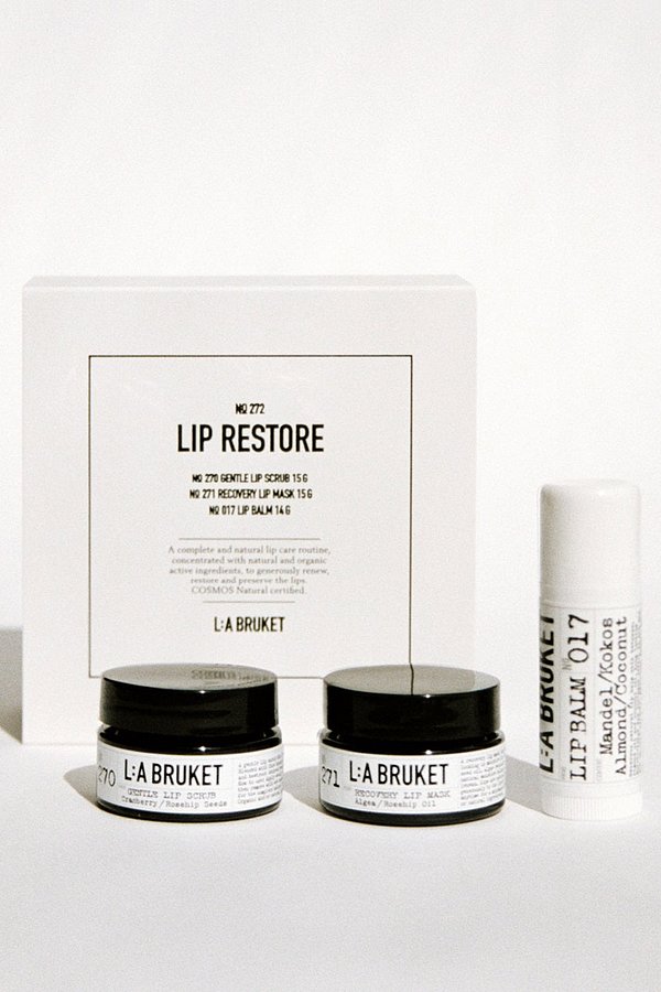 La Bruket라부르켓 단종 립 리스토어 키트 립밤립 스크럽립 마스크 Sivillage 에스아이빌리지