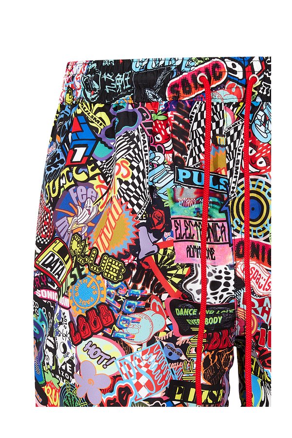 Paul Smith폴스미스 스티커 프린트 스윔 쇼츠 Sivillage 에스아이빌리지