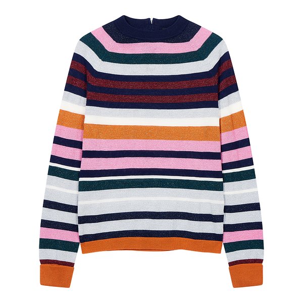 Paul Smith폴스미스 Ps Paul Smith 여성 글리터 스트라이프 니트 Sivillage 에스아이빌리지
