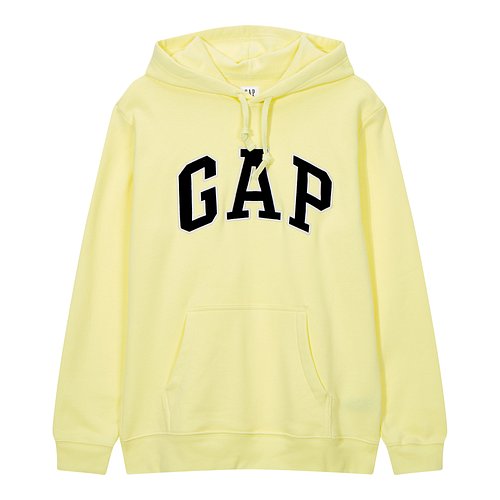 Gap Adults갭 남성 배색 로고 패치 후드 티셔츠 Sivillage 에스아이빌리지