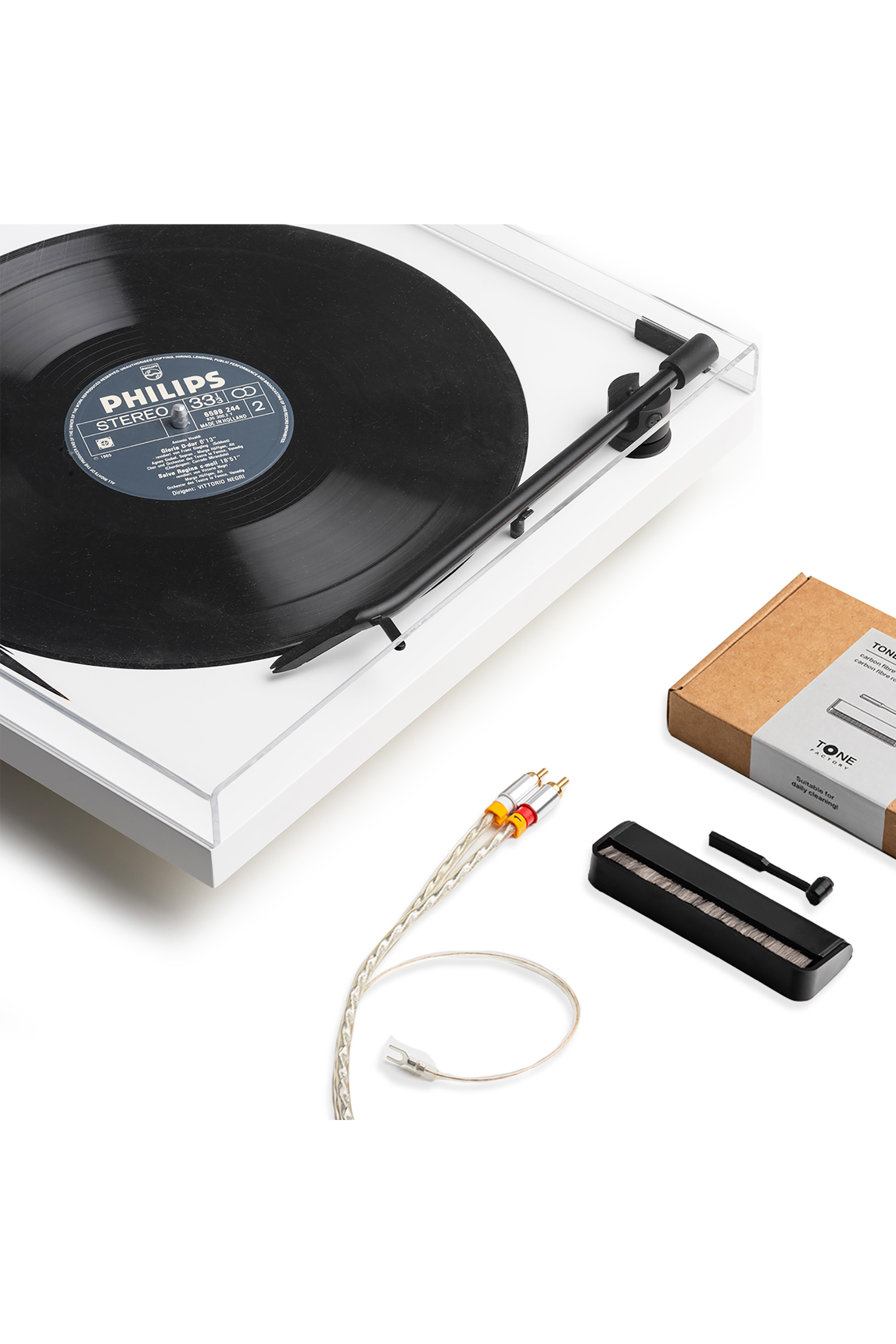 TONE Factory(톤 팩토리) 유러피안 미니멀리즘 블루투스 턴테이블 TONE Turn-table + All-In-One ...