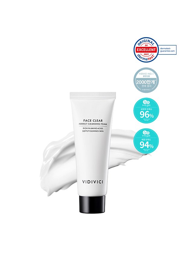 Vidivici비디비치 페이스 클리어 퍼펙트 클렌징 폼 Ad 45ml Sivillage 에스아이빌리지