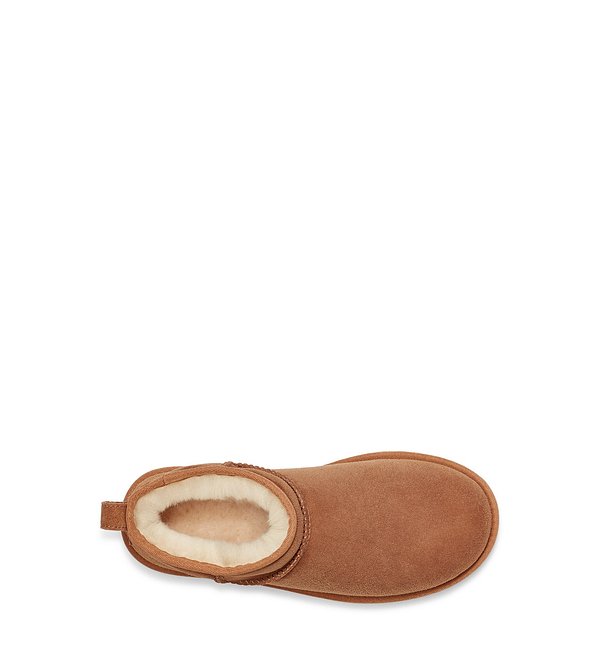 Ugg어그 For Women 스웨이드 레더 미니 부츠 클래식 울트라 미니 Sivillage 에스아이빌리지