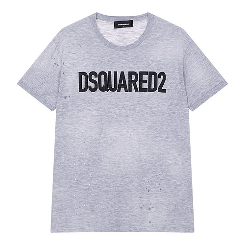 Dsquared2디스퀘어드2 레터링 로고 그래픽 페인팅 티셔츠 Sivillage 에스아이빌리지