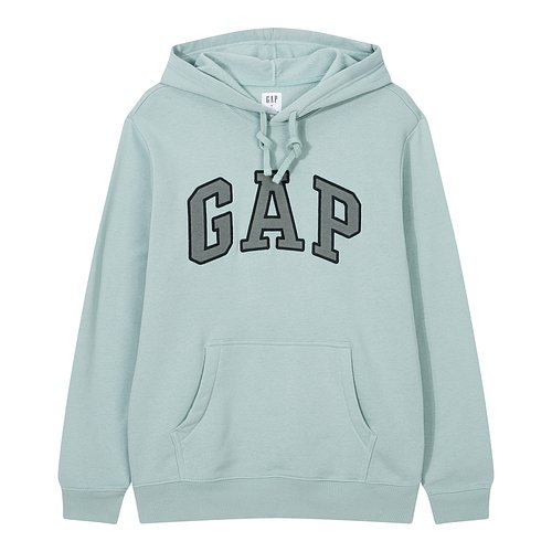 Gap Adults갭 남성 배색 로고 패치 후드 티셔츠 Sivillage 에스아이빌리지