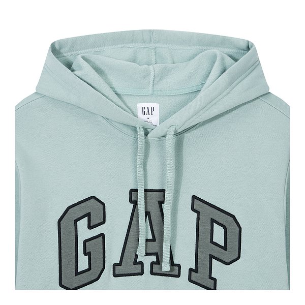 Gap Adults갭 남성 배색 로고 패치 후드 티셔츠 Sivillage 에스아이빌리지
