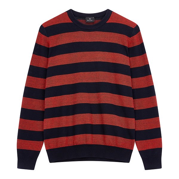 Paul Smith폴스미스 Ps Paul Smith 스트라이프 패턴 크루넥 니트 Sivillage 에스아이빌리지