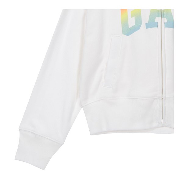 ★갭키즈 21년 Summer★ 키즈 여아 6 14세 컬러풀 로고 그래픽 후드 집업 Sivillage