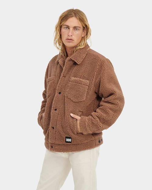 Ugg어그 For Men 포켓 포인트 자켓 젠슨 셰르파 트러커 자켓 Sivillage 에스아이빌리지