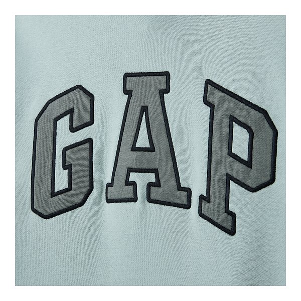 Gap Adults갭 남성 배색 로고 패치 후드 티셔츠 Sivillage 에스아이빌리지