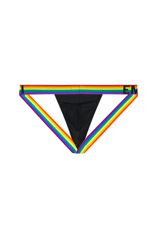 Emporio Armani Underwear엠포리오 아르마니 언더웨어 남성 레인보우 로고 밴드 작스트랩 Si