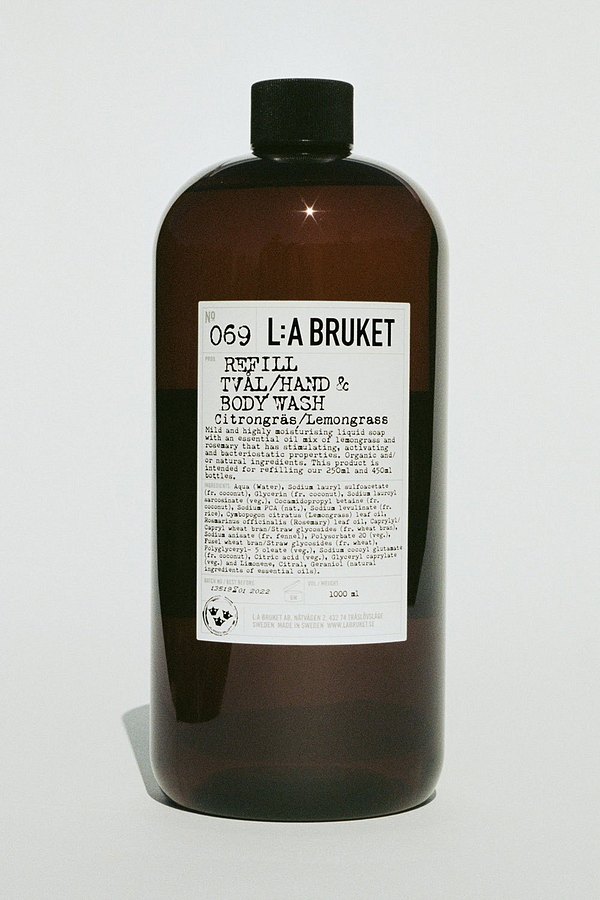 La Perva 라페르바 [라부르켓] 핸드 And 바디워시 레몬그라스 리필 1000ml S I Village 에스아이빌리지