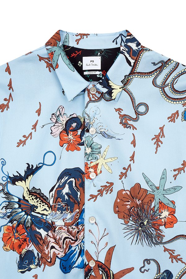 Paul Smith폴스미스 Ps Paul Smith 패턴드 캐주얼 핏 셔츠 Sivillage 에스아이빌리지