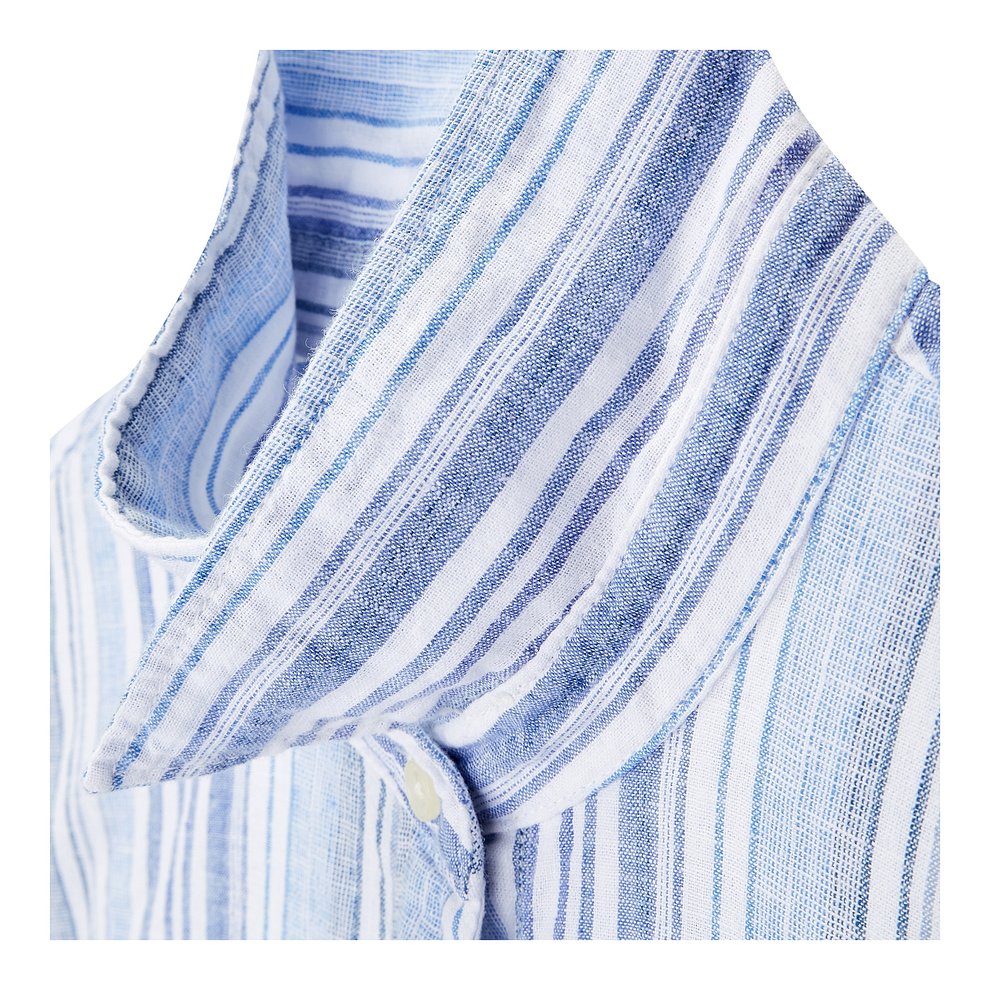 Gap Adults갭 ★갭 여성 21년 Spring★ 린넨 블렌드 스트라이프 셔츠 Sivillage 에스아이빌리지