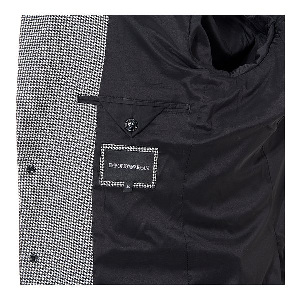 Emporio Armani엠포리오 아르마니 남성 하운드투스 울 싱글 자켓 Sivillage 에스아이빌리지