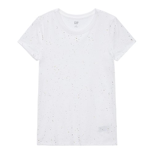 Gap Adults갭 ★갭 여성 21년 Spring★ 패턴드 이지 티셔츠 Sivillage 에스아이빌리지