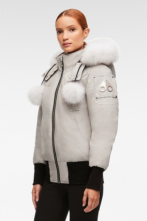 Moose Knuckles무스너클종료 무스너클 여성 패딩 데비 다운 봄버 Ladies Debbie Bomber