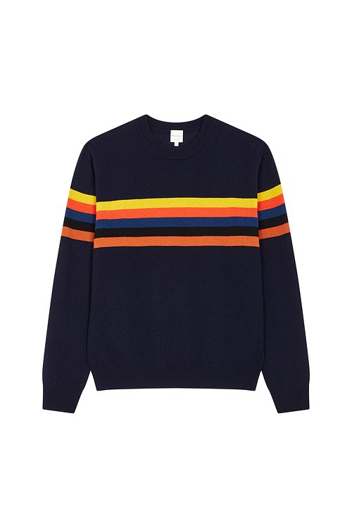 Paul Smith폴스미스 스트라이프 울 크루넥 니트 Sivillage 에스아이빌리지