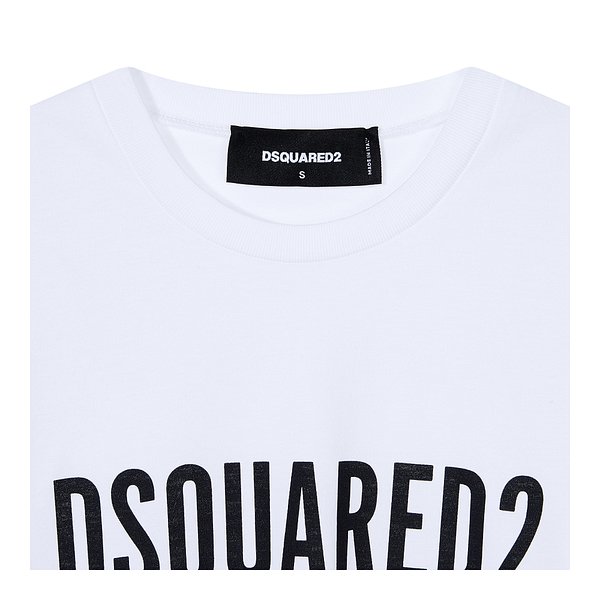 Dsquared2디스퀘어드2 밀라노 로고 크루넥 티셔츠 Sivillage 에스아이빌리지