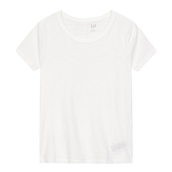 Gap Adults갭 ★갭 여성 21년 Spring★ 슬럽 크루넥 티셔츠 Sivillage 에스아이빌리지