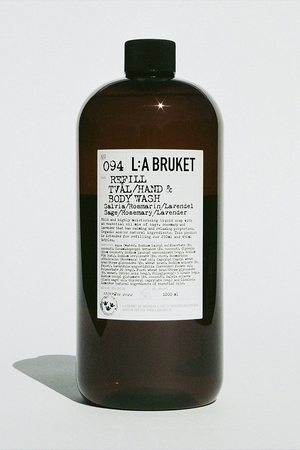 La Perva 라페르바 [라부르켓] 핸드 And 바디워시 세이지 로즈마리 라벤더 리필 1000ml S I Village