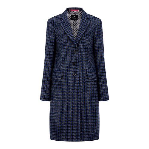Paul Smith폴스미스 Ps Paul Smith 여성 체크 패턴드 롱 코트 Sivillage 에스아이빌리지