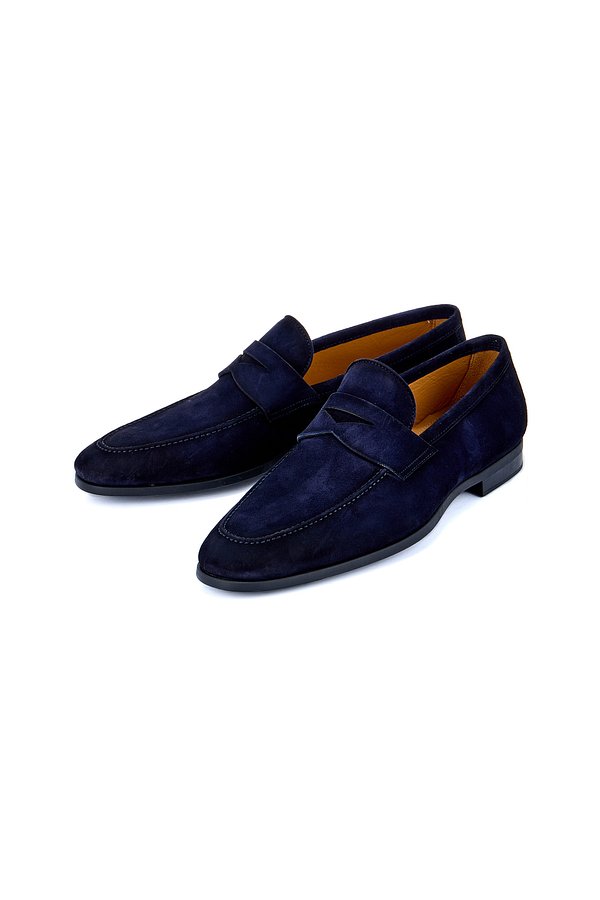 Man On The Boon맨온더분 Magnanni 아몬드 토 스웨이드 페니 로퍼 Sivillage 에스아이빌리지