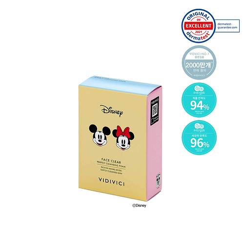 Vidivici비디비치 페이스 클리어 퍼펙트 클렌징 폼 디즈니 에디션 트라이얼 키트 Sivillage 에스아이빌리지