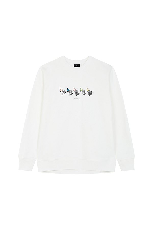 Paul Smith폴스미스 Ps Paul Smith 콘 지브라 코튼 맨투맨 Sivillage 에스아이빌리지