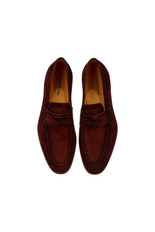 Man On The Boon맨온더분 Magnanni 아몬드 토 스웨이드 페니 로퍼 Sivillage 에스아이빌리지