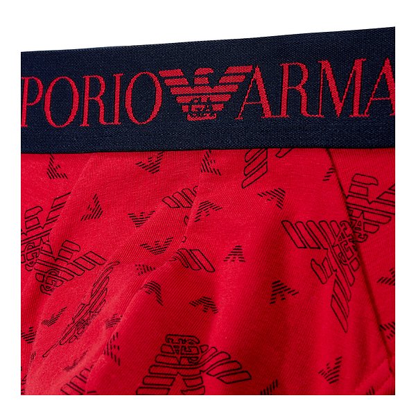Emporio Armani Underwear엠포리오 아르마니 언더웨어 남성 이글 로고 패턴 브리프 Sivillage