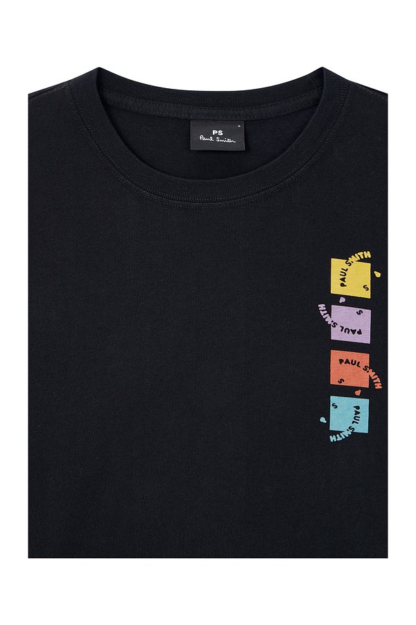 Paul Smith폴스미스 Ps Paul Smith 해피 4 박스 티셔츠 Sivillage 에스아이빌리지