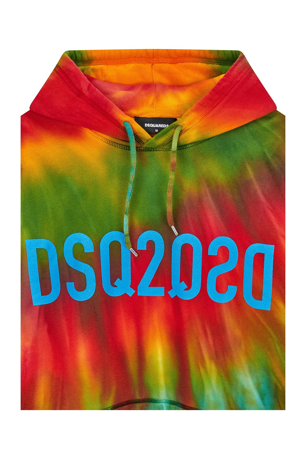 Dsquared2디스퀘어드2 레인보우 타이다이 후드 티셔츠 Sivillage 에스아이빌리지