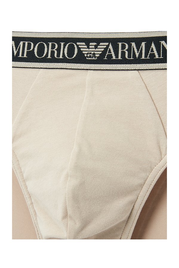 Emporio Armani Underwear엠포리오 아르마니 언더웨어 남성 배색 트리밍 밴드 코튼 브리프 Si