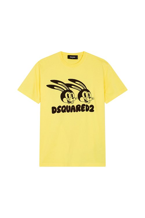 Dsquared2디스퀘어드2 래빗 그래픽 크루넥 티셔츠 Sivillage 에스아이빌리지
