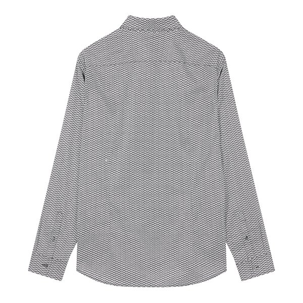 Emporio Armani엠포리오 아르마니 남성 미니 로고 패턴 슬림 핏 셔츠 Sivillage 에스아이빌리지