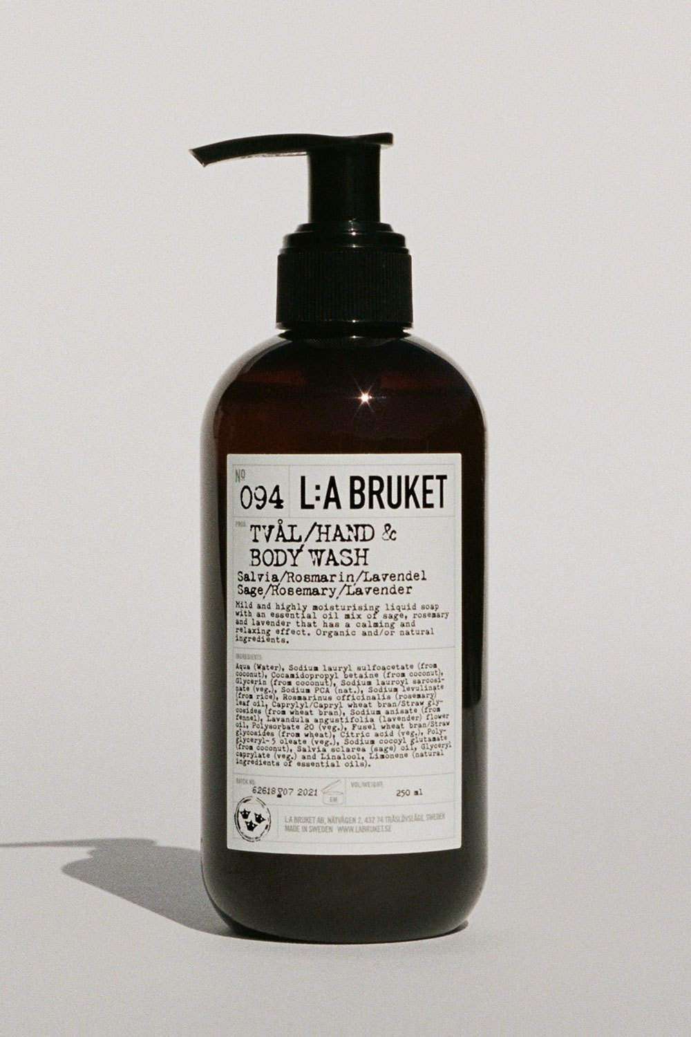 La Perva 라페르바 [라부르켓] 핸드 And 바디워시 세이지 로즈마리 라벤더 240ml S I Village 에스아이빌리지