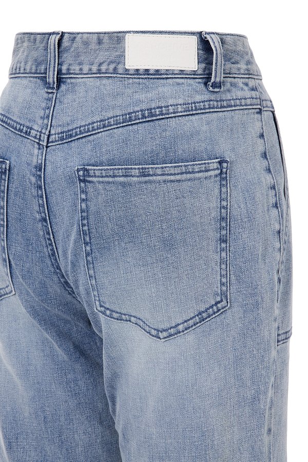 Vov보브 리오더 Lovexdenim 스퀘어 포켓 배기 데님 팬츠 Sivillage 에스아이빌리지