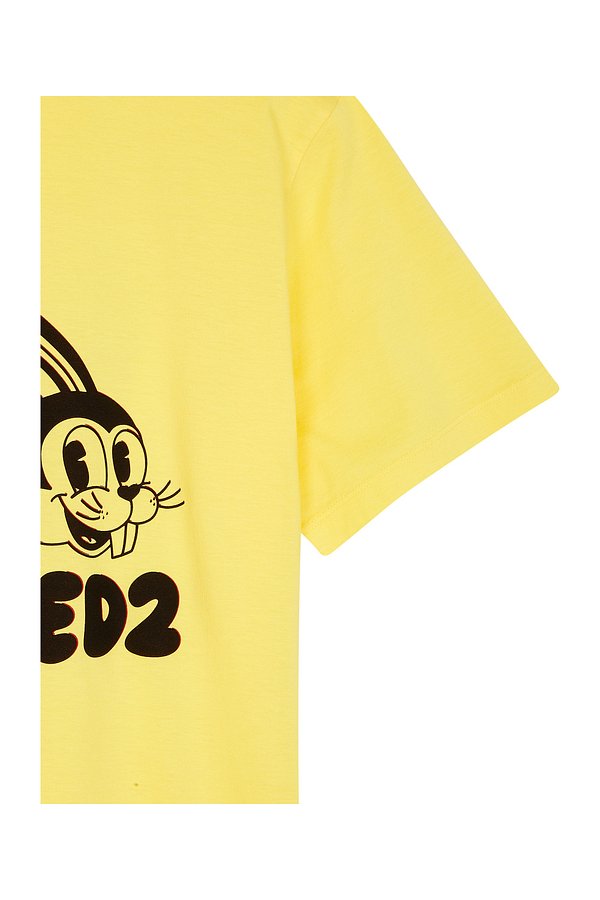 Dsquared2디스퀘어드2 래빗 그래픽 크루넥 티셔츠 Sivillage 에스아이빌리지